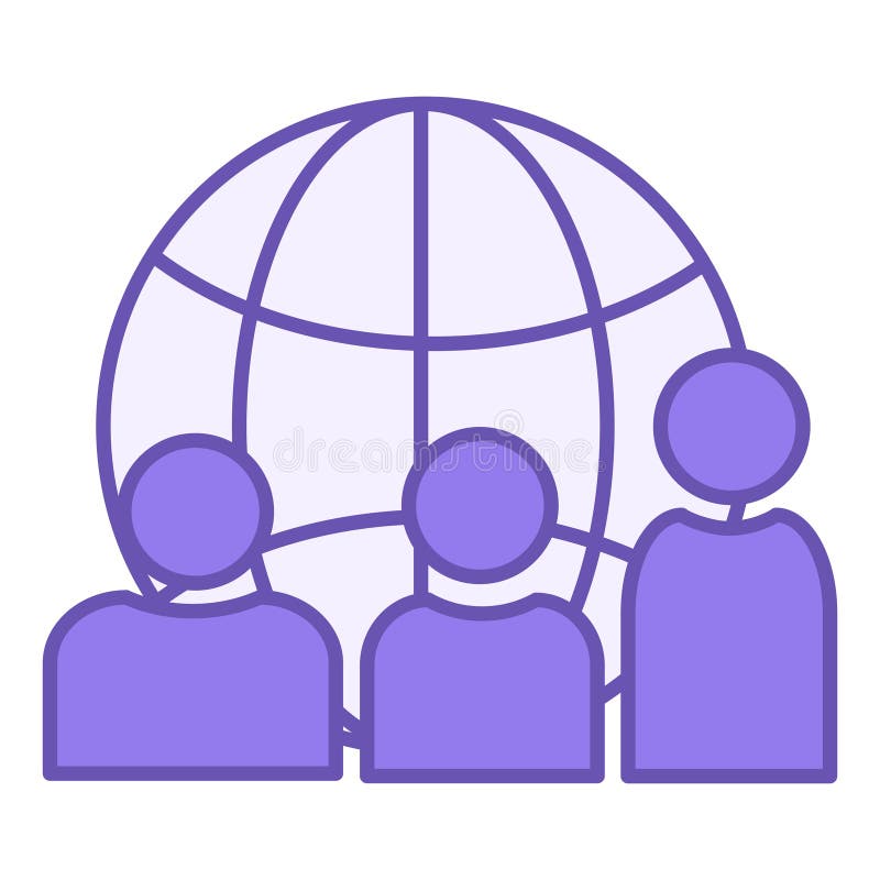 Colored Diversity Icon. stock vector. Illustration of black - 307929112