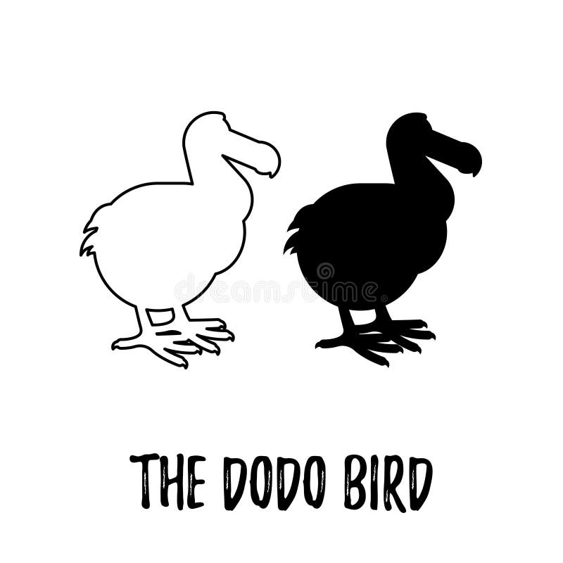 Cartoon Dodo Bird Stock Illustrations – 270 Cartoon Dodo Bird Stock ...