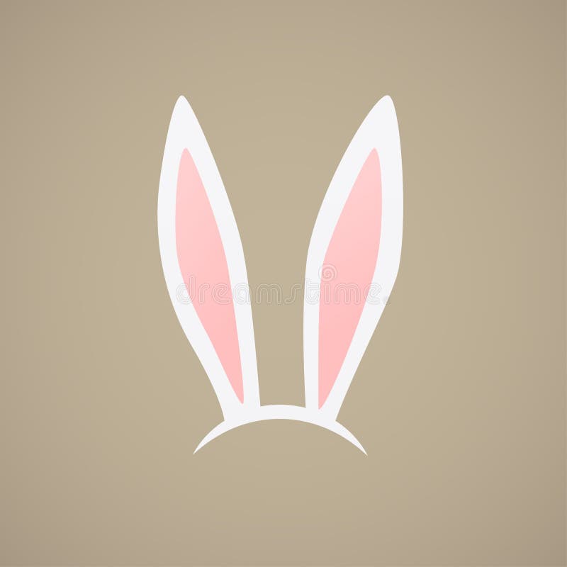 Bunny Ears - Creative Vector Art. Stock Vector - Illustration of doodle ...
