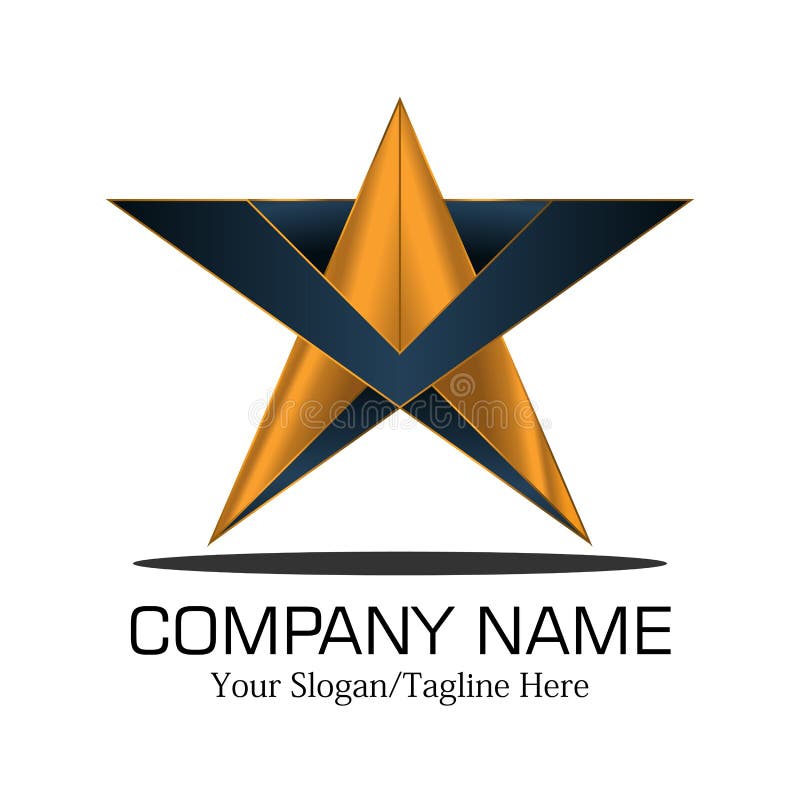 Creative Star Logo Design Idea. Stock Vector - Illustration of idea ...