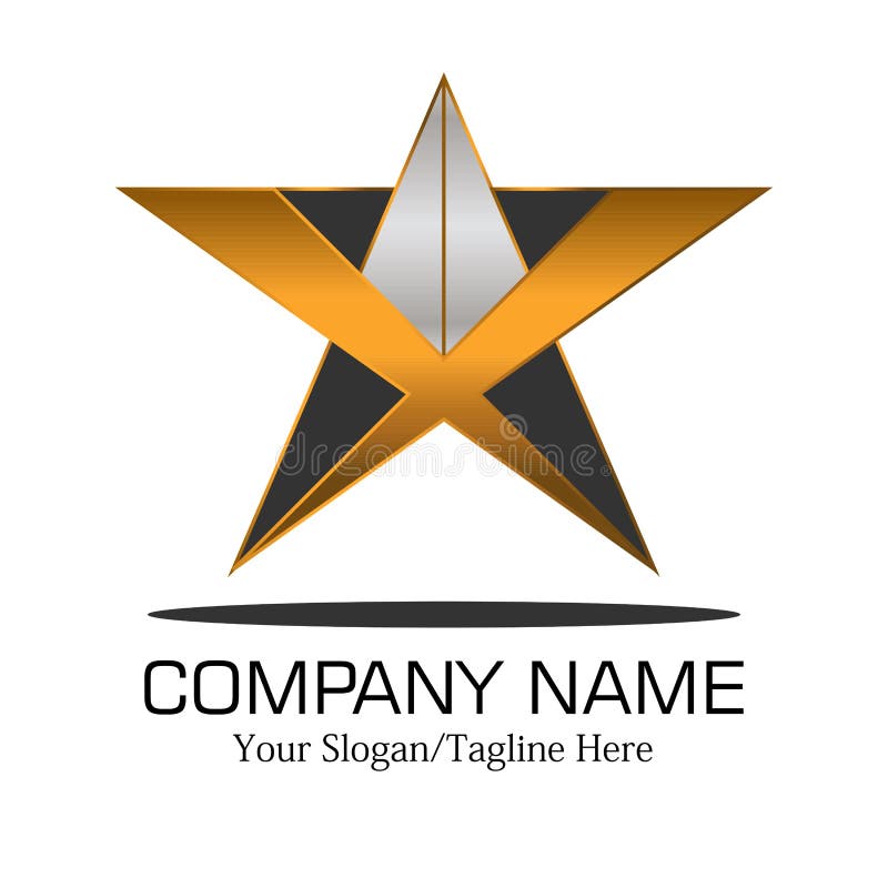 Creative Star Logo Design Idea. Stock Vector - Illustration of leader ...