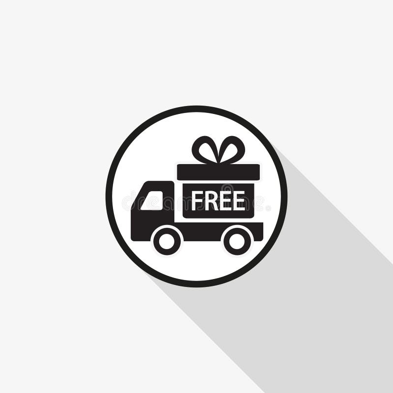 Delivery Concept. Fast Delivery Van. Vector Illustration Stock Vector ...