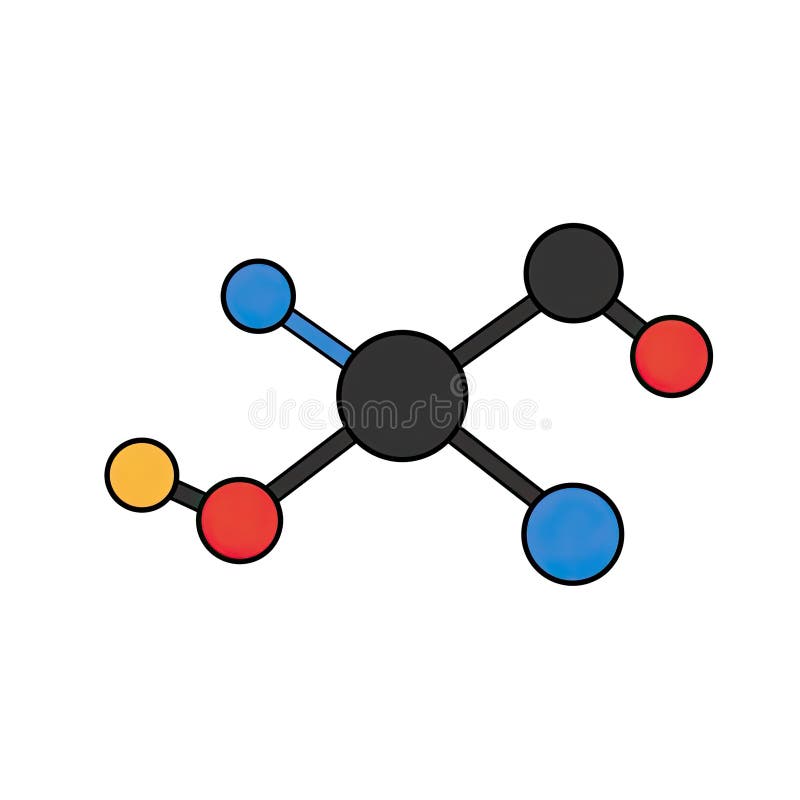Atomic Structure Molecule Icon: Understanding Chemical Bonds and ...