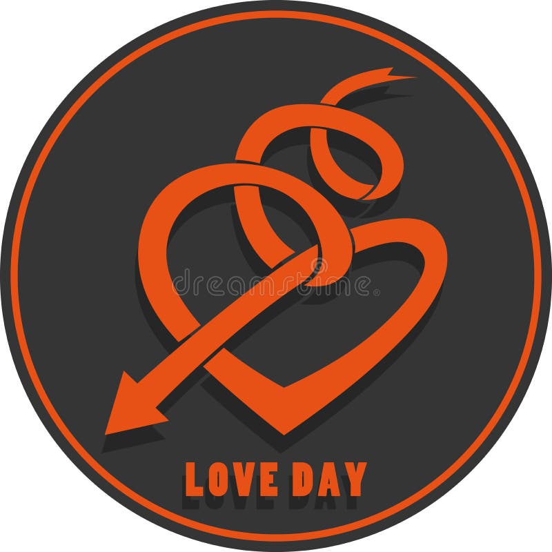 Vector icon festive event stock vector. Illustration of heart - 208827412