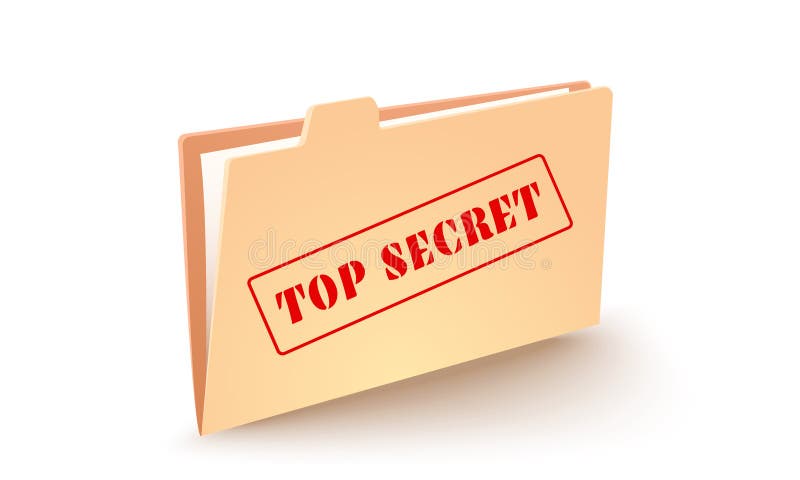 Top Secret Folder Icon Stock Illustrations – 412 Top Secret Folder Icon ...