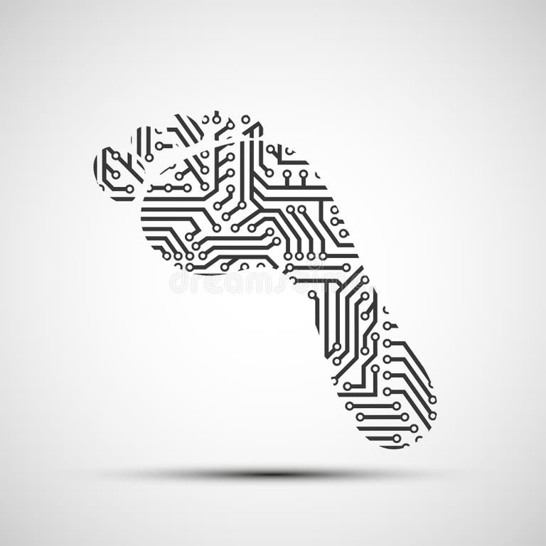 Data Footprint Stock Illustrations – 1,865 Data Footprint Stock ...
