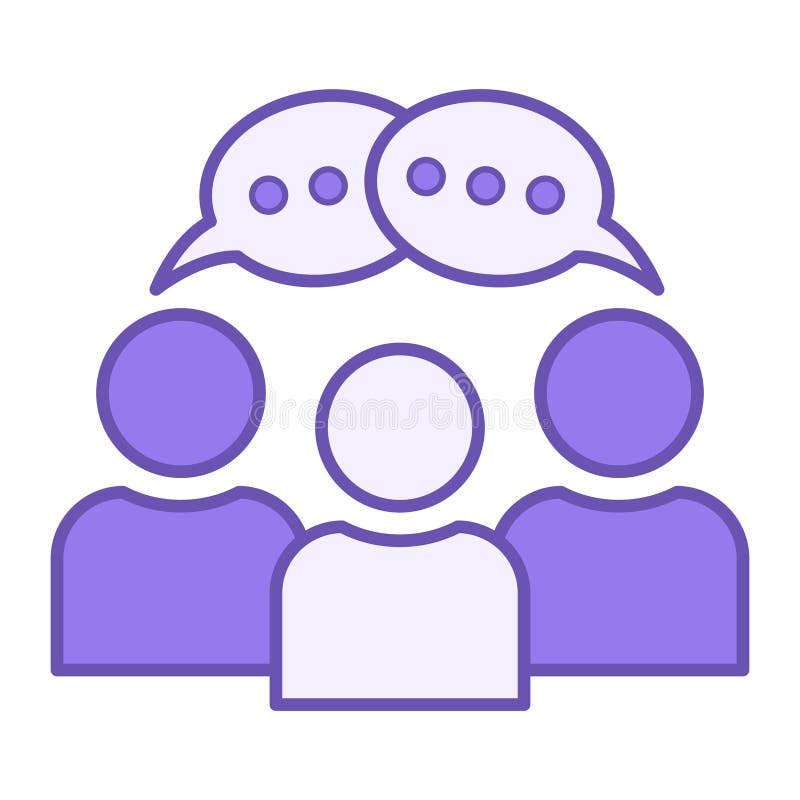 Colored Collective Icon. stock vector. Illustration of people - 307929098