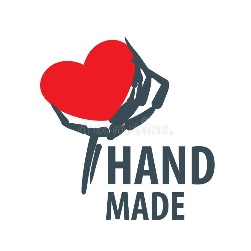 Vector Icon Handmade on a White Background Stock Vector - Illustration ...