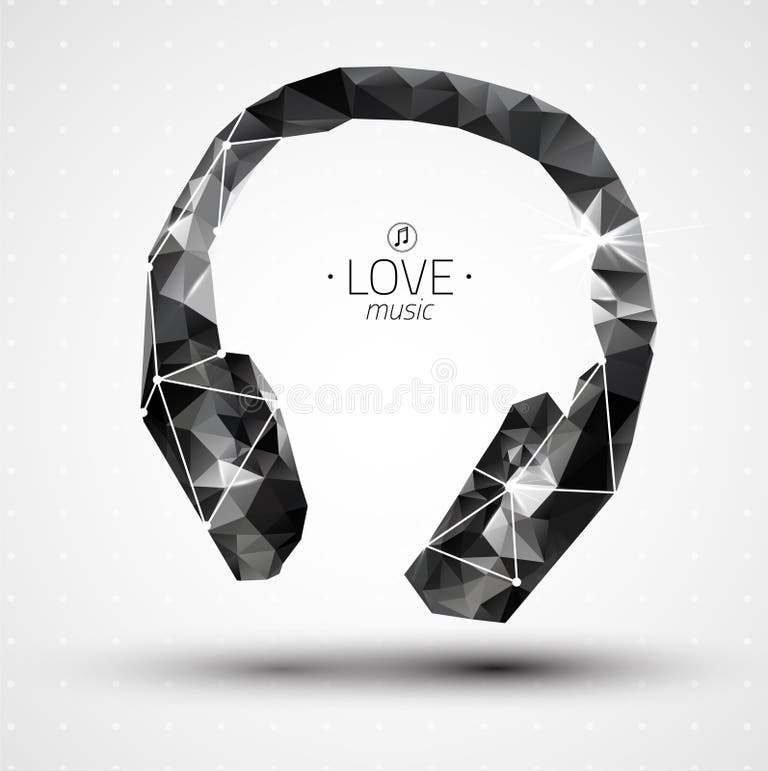 Triangle Headphones Stock Illustrations – 998 Triangle Headphones Stock ...