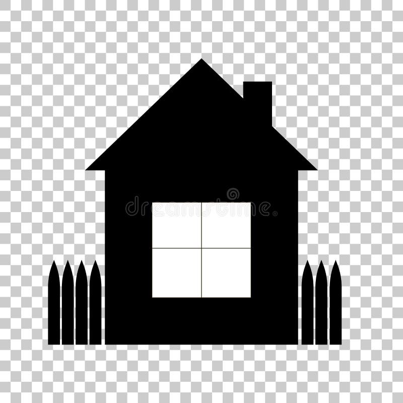 Vector Fence Icon on Multicolored Background. Layers Grouped for Easy ...