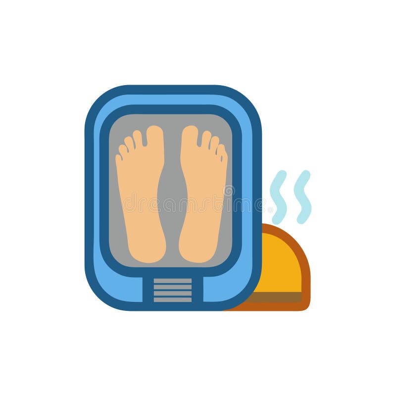 Foot Warmer Icon for Comfort Stock Illustration - Illustration of icon ...
