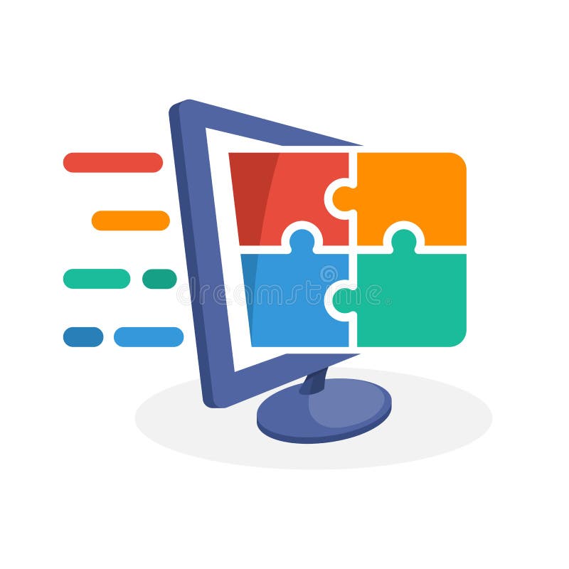 Vector Icon Illustration With The Concept Of Digital Communication ...