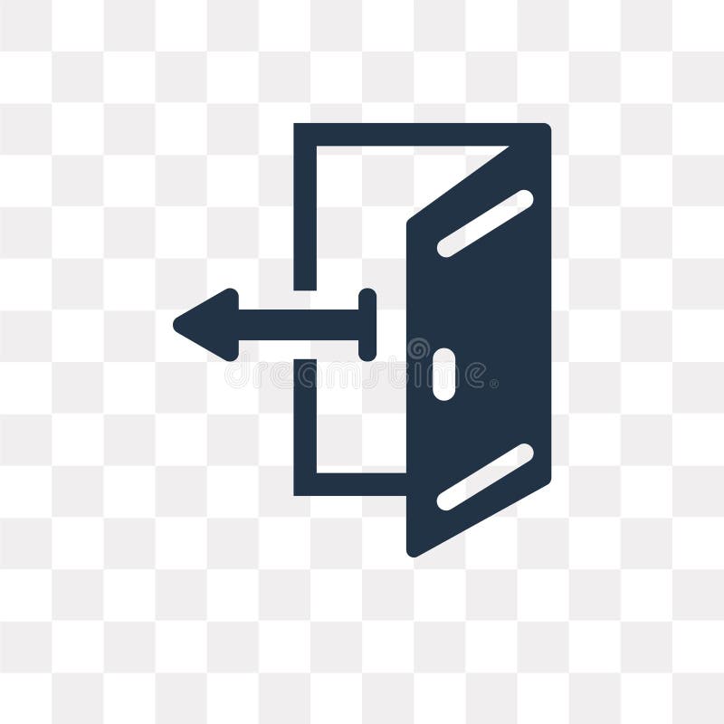 Vector Icon Isolated on Transparent Background, Transparency Stock ...