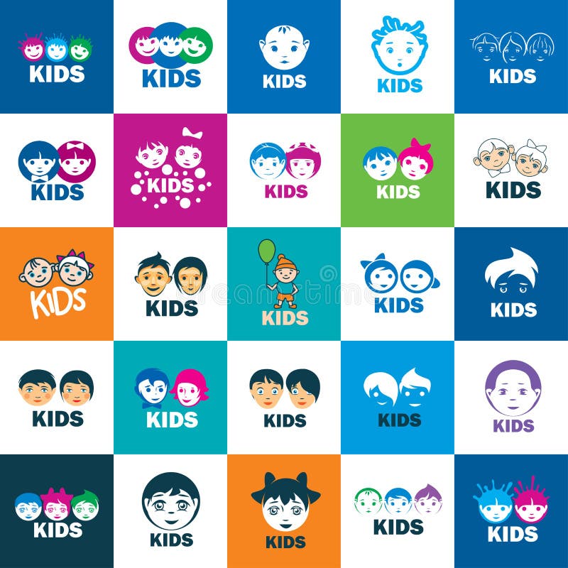 Vector icon kids stock vector. Illustration of element - 89894955
