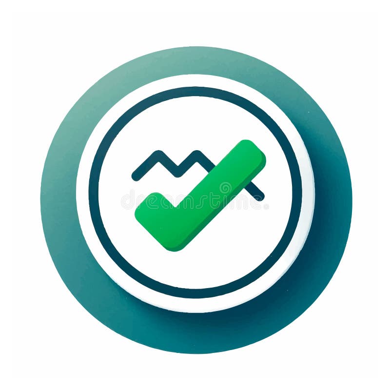 Vector Icon, Logo for Successful Verification, Authorization, Payment ...