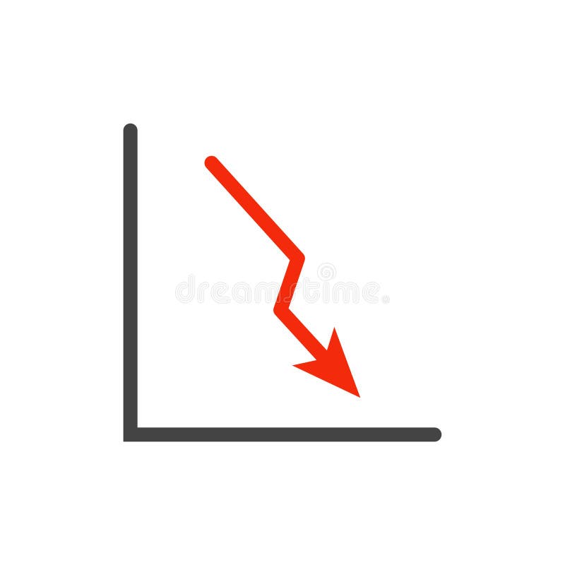 Vector Icon Loss Reduction, Omission on White Isolated Background ...