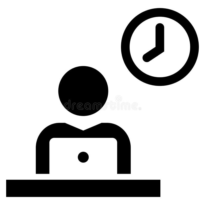 Computer icon stock vector. Illustration of desktop, hardware - 11864061