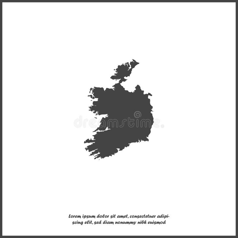 Republic of Ireland Flag Icon. Original Simple Design of the Irish Flag ...
