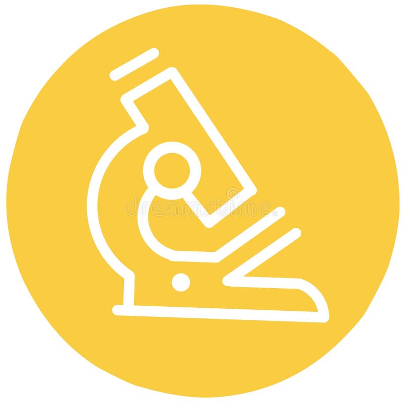 Vector Icon Microscope for Graphic and Web Design Stock Vector ...