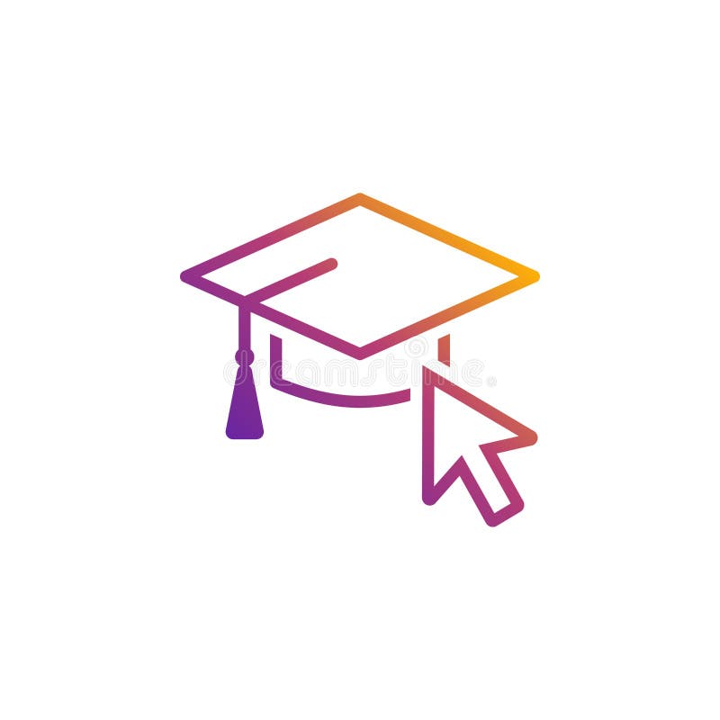 Student`s Hat Vector Education Icon for Online Education, Universities ...