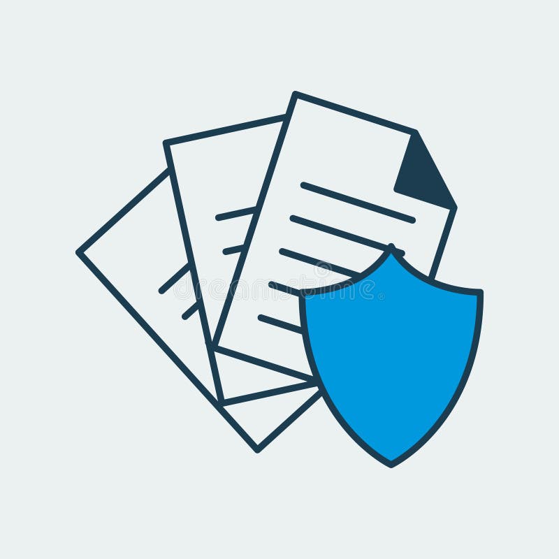 Documents Shield Stock Illustrations – 978 Documents Shield Stock ...
