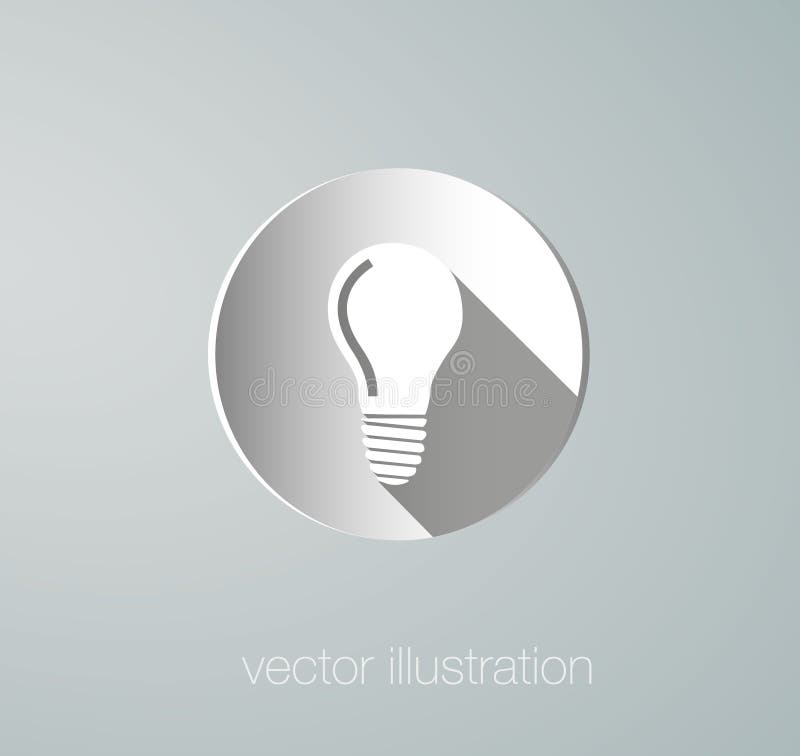 Vector icon paper lamps stock vector. Illustration of graphic - 41401008