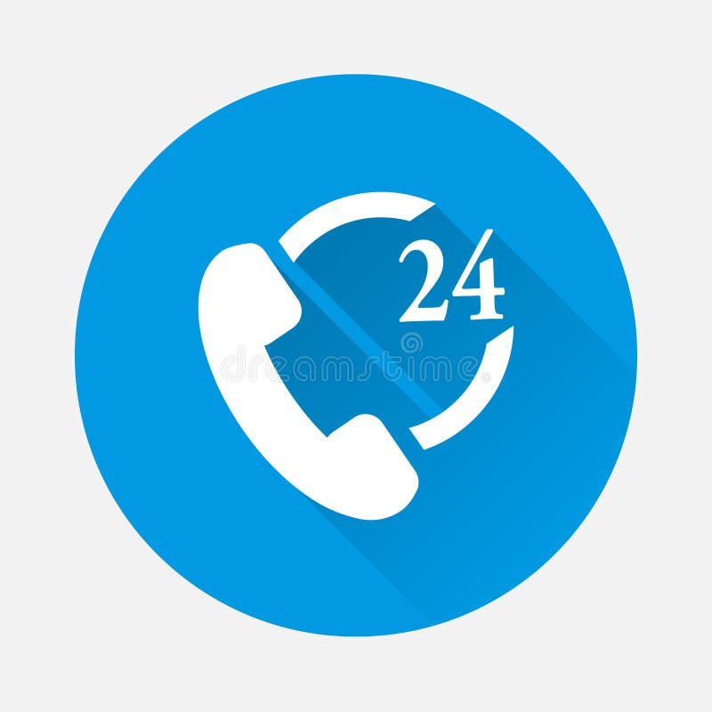 24 Hour Phone Icon Stock Illustrations – 3,847 24 Hour Phone Icon Stock ...