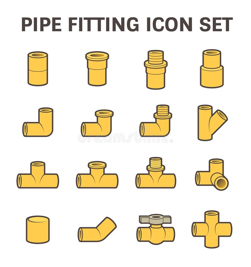 Pipe fitting vector stock vector. Illustration of engineering - 102323294