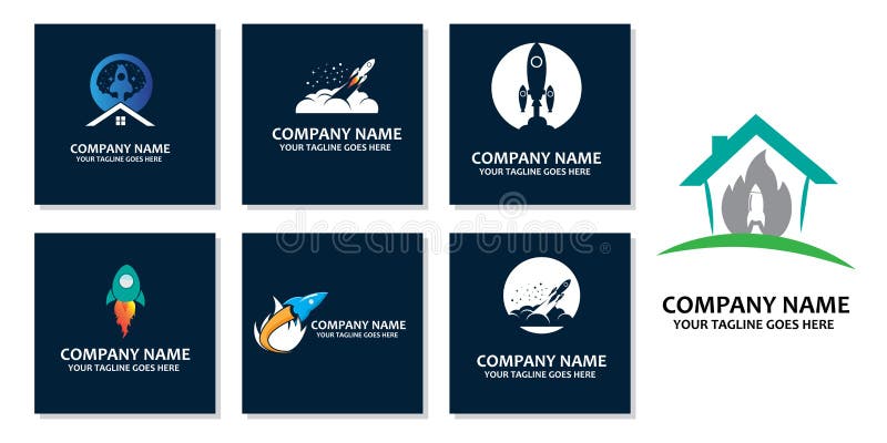 Vector Icon Plane Logo, Space Rocket, Premium Design Stock Vector ...