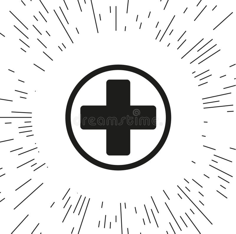 Plus Sign Great stock illustration. Illustration of sign - 5261947