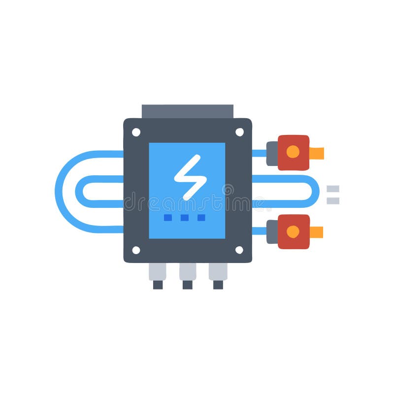 Active Power Filter Icon for Energy Control Stock Photo - Illustration ...