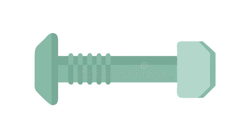 Bolt Icon: Fastener Hardware Symbol Vector, Vector Design Generative AI ...