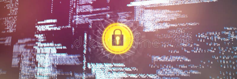 Composite Image of Icon of Security Logo Stock Illustration ...