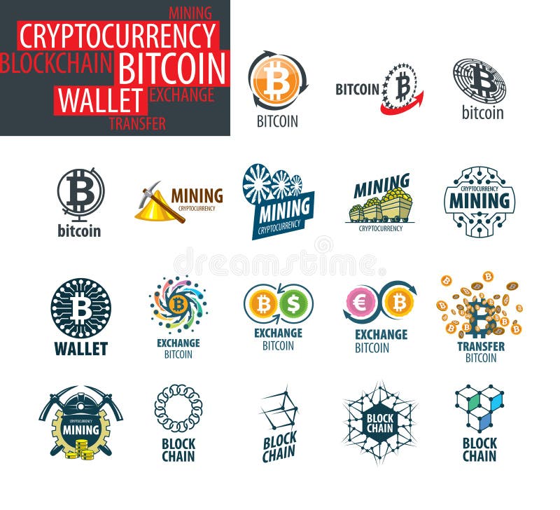 Vector Icon Set for Cryptography Stock Vector - Illustration of helmet ...