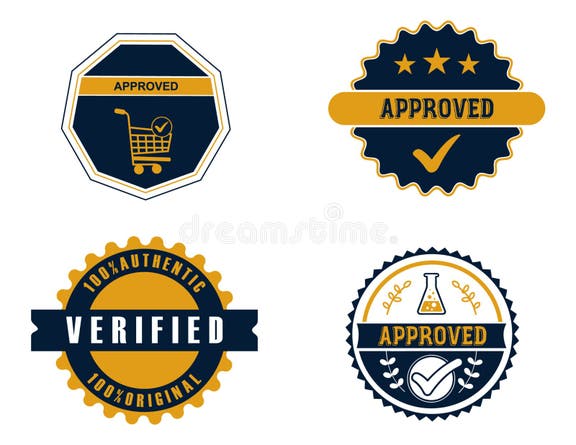 Verified Status Icon Pack – Trusted Approval & Certification Badges for ...