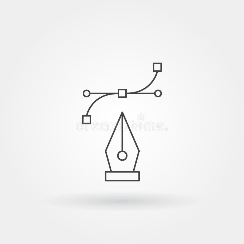 Vector Icon Single Isolated with Modern Line or Outline Style Stock ...