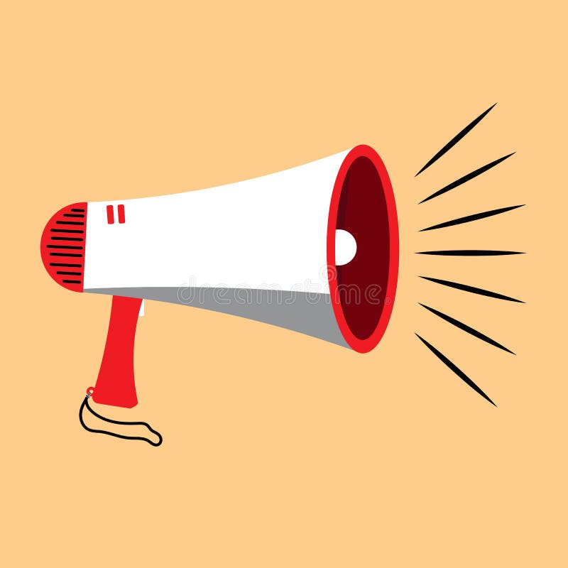 Vector Icon White and Red Demonstration Toa Illustration Stock Vector ...