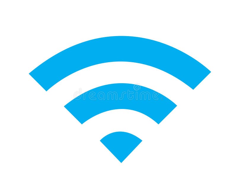 Vector icon Wi-Fi design stock vector. Illustration of spot - 176519626