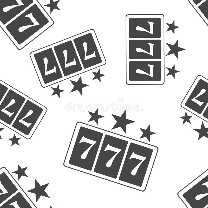 Slot Machine Icons Pattern Stock Illustrations – 103 Slot Machine Icons ...