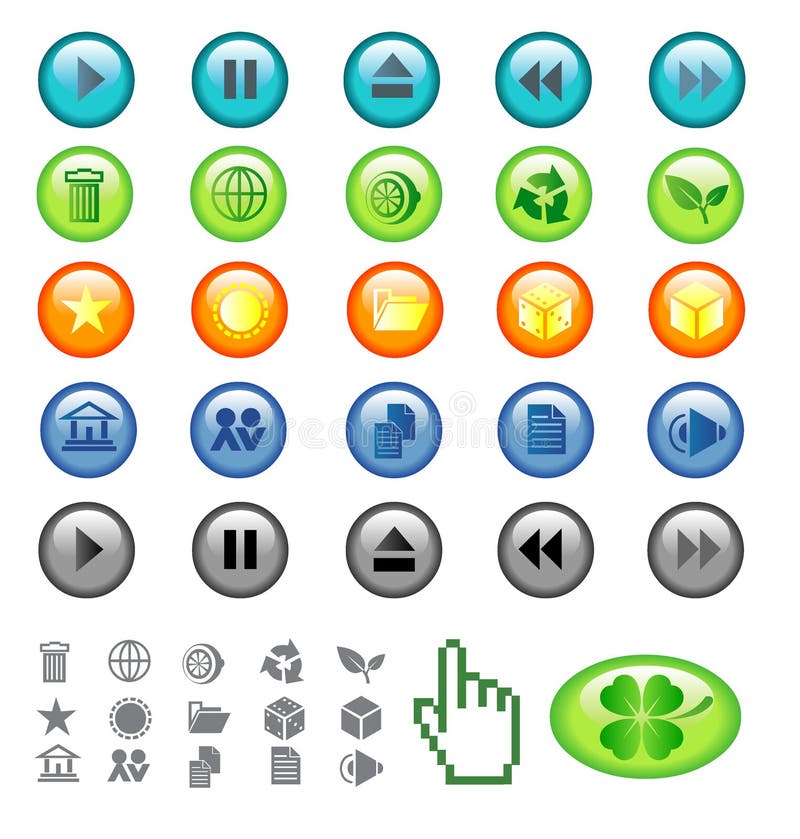 3D clover stock vector. Illustration of decoration, nature - 13183091