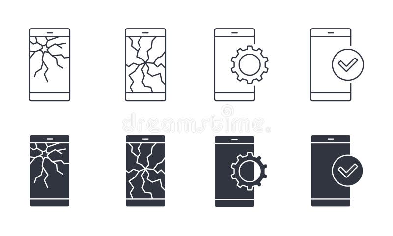 Editable Stroke Smartphone Stock Illustrations – 10,383 Editable Stroke ...