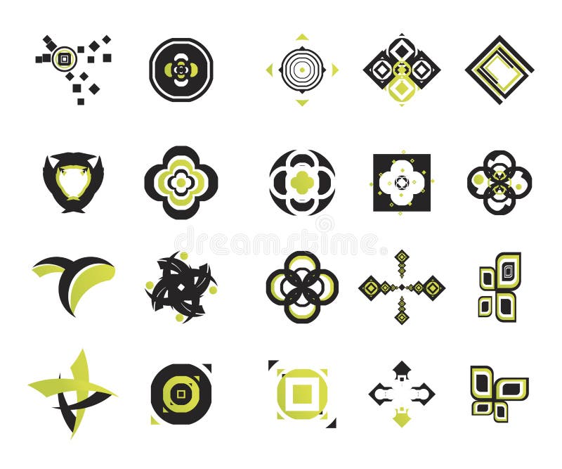 Vector icons - elements 16 stock vector. Illustration of icon - 6291930