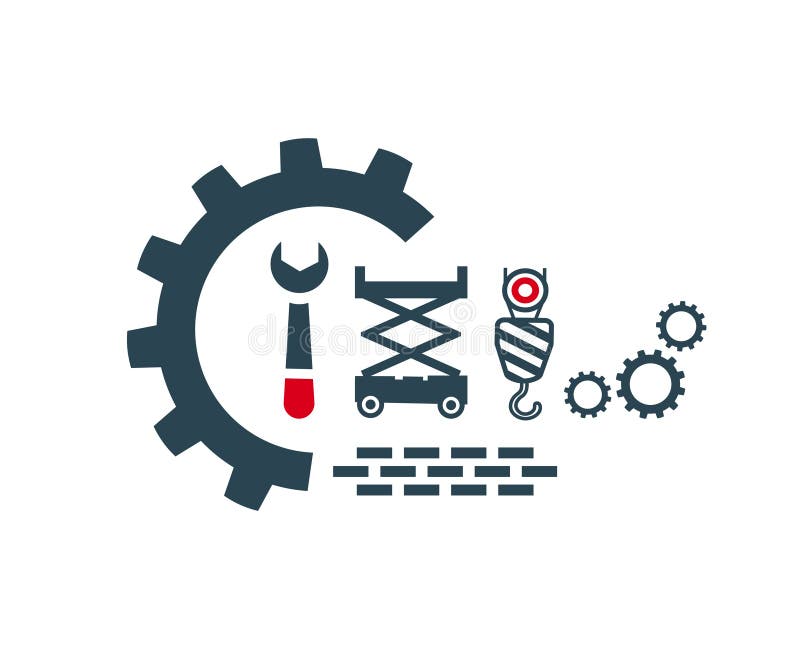 Vector Icons, Logo for Repair and Installation and Construction Work ...