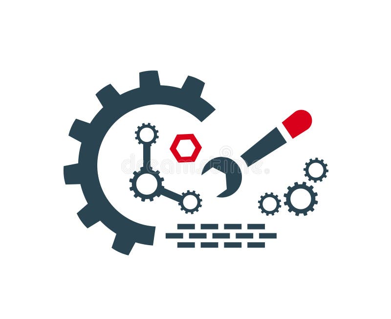 Vector Icons, Logo for Repair and Installation and Construction Work ...