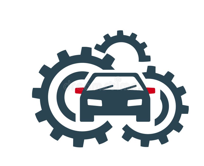 Vector Icons, Logos for Car Repair and Maintenance and Other Repair ...