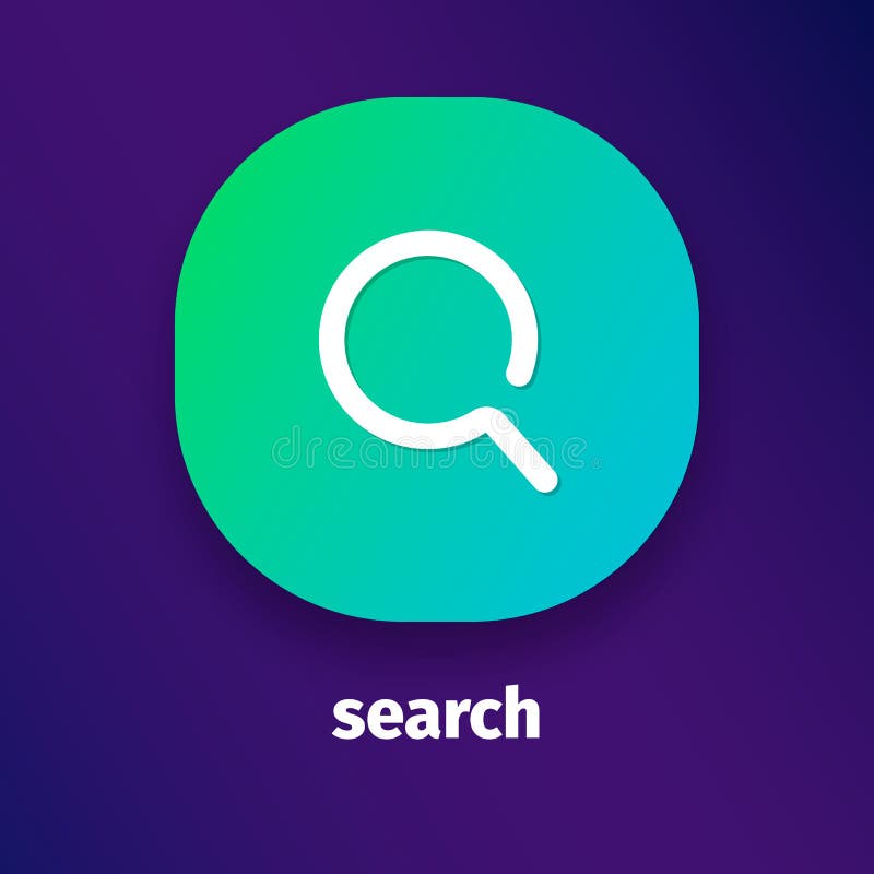 Vector Icons for Mobile and Web Stock Illustration - Illustration of ...