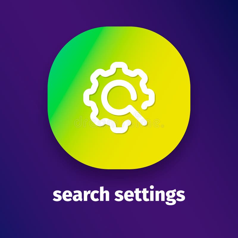 Vector Icons for Mobile and Web Stock Illustration - Illustration of ...