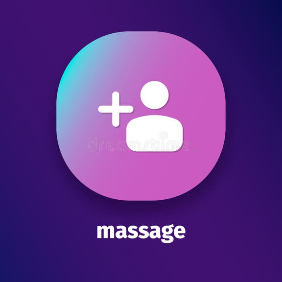 Vector Icons for Mobile and Web Stock Illustration - Illustration of ...