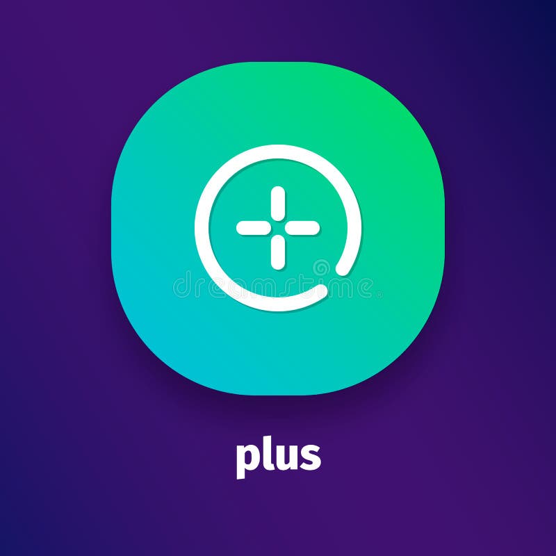 Vector Icons for Mobile and Web Stock Illustration - Illustration of ...