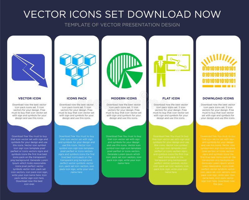 Data Analytics Descending Infographics Design Icon Vector Stock Vector ...